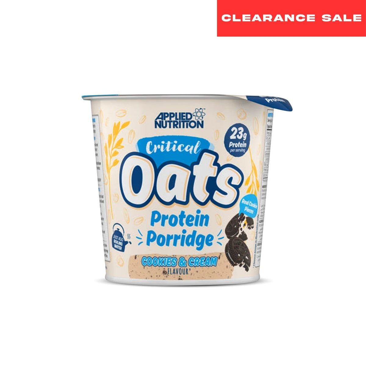 Applied Nutrition Critical Oats Protein Porridge COOKIES 'N' CREAM 60g ...