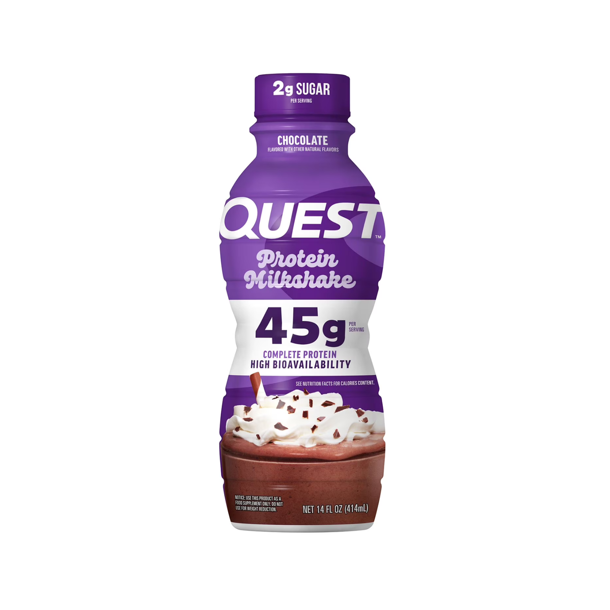 Quest RTD Protein Milk Shake Ready to Drink Fuel High Protein 414ml ...