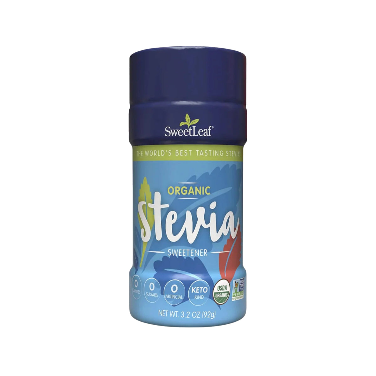 Sweet Leaf Organic Stevia Sweetener Shaker 3.2 oz – Klouds
