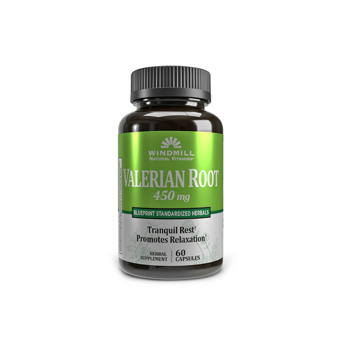 Windmill® Valerian Root 450 mg. 60 Capsules – Klouds